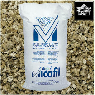 Vermiculite Micafil 100 Ltr Void Loose Back Fill large Grade Various ...
