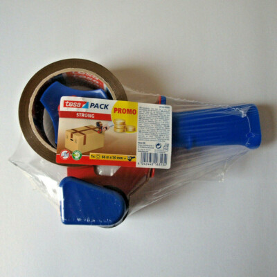 TESA PACK Handabroller + 1 Rolle 66 m x 50 mm NEU & OVP Abroller ...