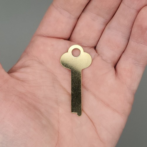 5x Ilco 1095 Safe Deposit Box Key Blanks Mosler 0.040"T x .300"W Nickel ...