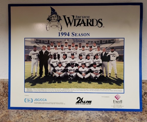 1994 Fort Wayne Wizards Minor League Baseball Team Photograph 16 x 20 ...
