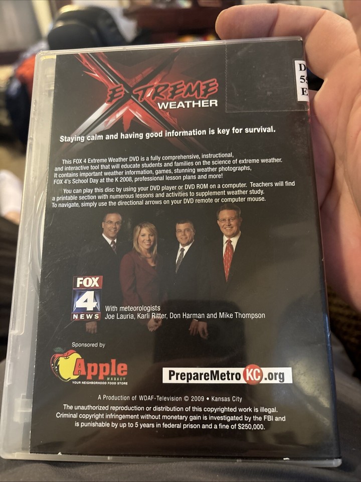 Storm Station 4.4: Extreme Weather DVD Fox 4 News | eBay