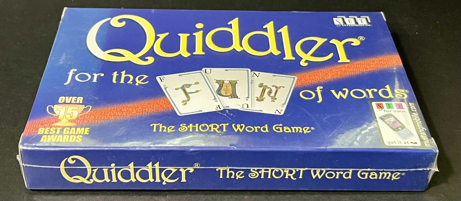 Vintage 1998 Quiddler for the Fun of Words The Short Word Game NEW SEALED By SET 9780963469151| eBay