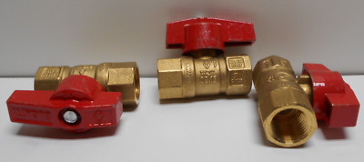 Bugatti 1/2" Brass Ball Valve CW617N 1/2PSIG 400WOG | eBay