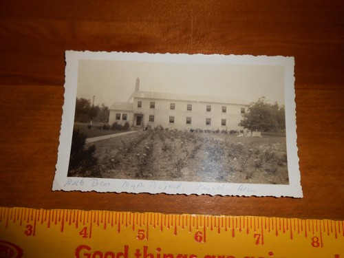 FAYETTE ALABAMA PHOTO 1930's GIRLS DORM N. G. A. PROJECT | eBay