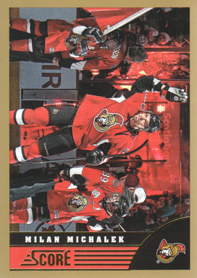 2013-14 Score Hockey Gold #349 Milan Michalek | eBay