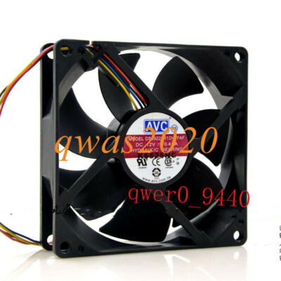 1Pcs AVC DS09225R12HPFAF 12V 0.41A 9025 9CM Chassis Speed Regulating ...