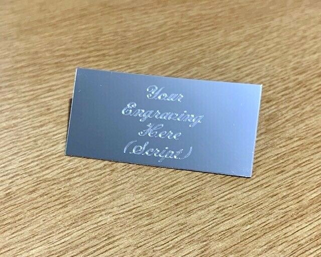 Engraved Sports Trophy Plate ~ Plaque, self adhesive back ~ Gold or ...