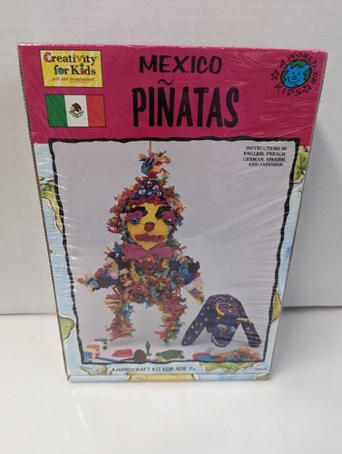 New Sealed Vintage Creativity For Kids Mexico Pinatas Handcraft Kit ...