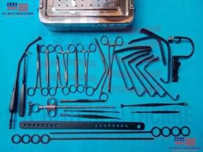 Tonsillectomy 27 Pcs and Adenoidectomy Set Reusable Instruments Set ...