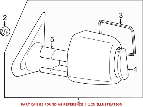 Genuine OEM Door Mirror for Toyota 879400C221 | eBay