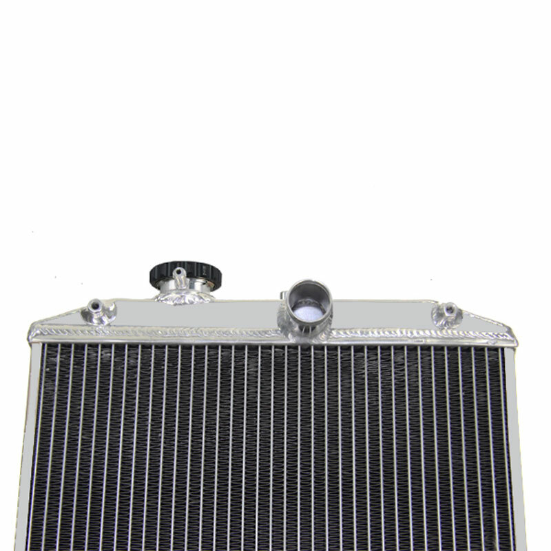 4 ROW Aluminum Radiator For 1992-2001 HONDA CRX Civic Del Sol/Acura ...