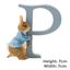PETER RABBIT Alphabet Letters MULTI BUY DISCOUNTS Beatrix Potter Border ...