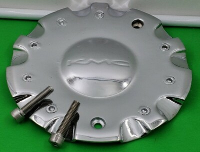 KMC CENTER CAP # 1086L185 S708-22 CHROME WHEELS CENTER CAP FINISH ...