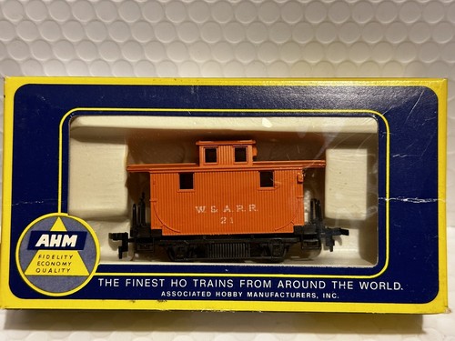 AHM OLDTIME CABOOSE 6252 W&A R.R. HO MODEL TRAIN MINIATURE | eBay