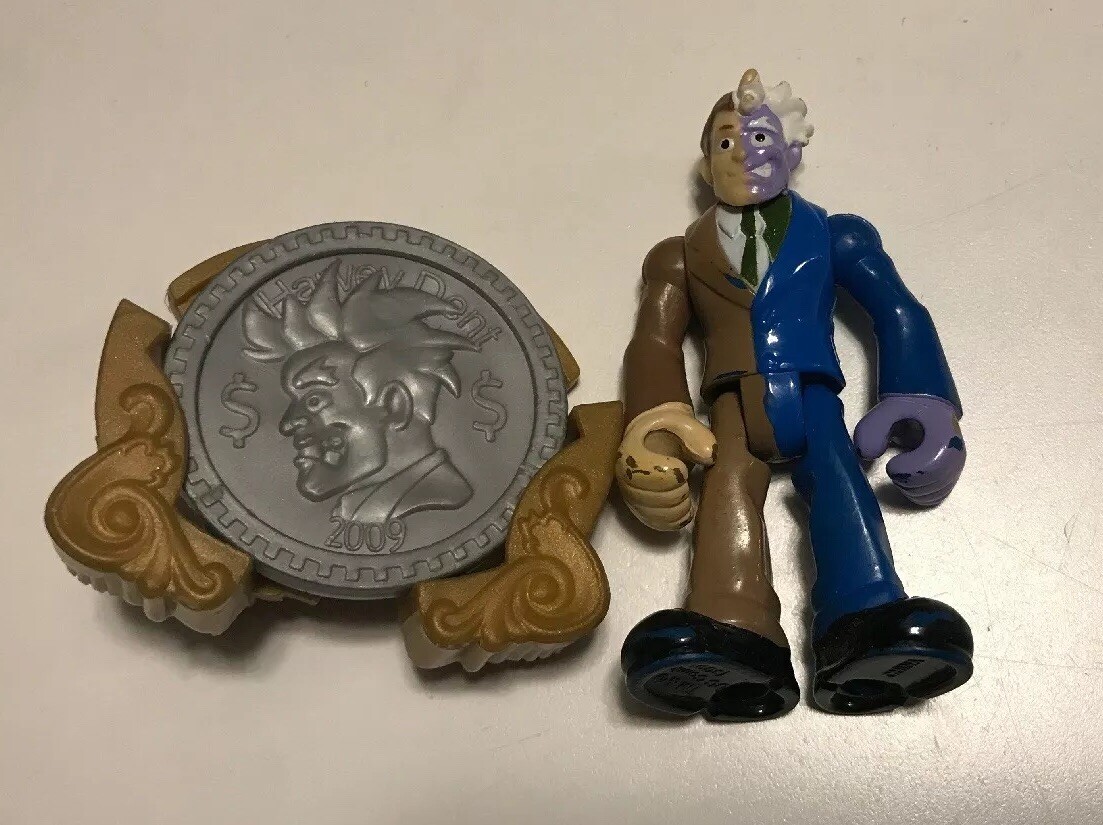 Fisher-Price Imaginext DC Super Friends Two-Face Action Figure With ...