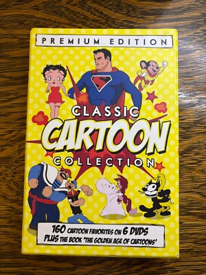 Classic Cartoon Collection DVD 2-DISC SET 50+ Cartoons 6.75HRS *BRAND ...