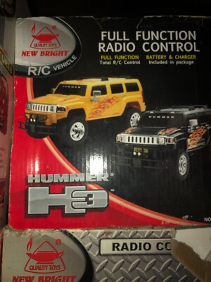 New Bright Yellow Hummer H3: RC Car: Unopened/Untested | eBay