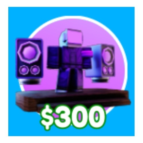 Roblox Toilet Tower Defense TTD - DJ TV Man Exclusive Unit | eBay