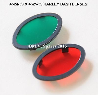 4524-39 & 4525-39 HARLEY DAVIDSON MILITARY DASH PANEL LENS SET - FREE ...