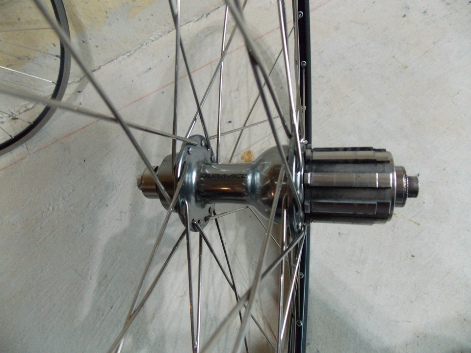 Hand Built Shimano Dura Ace 7800 Mavic Road Wheelset Wheels Shimano | eBay