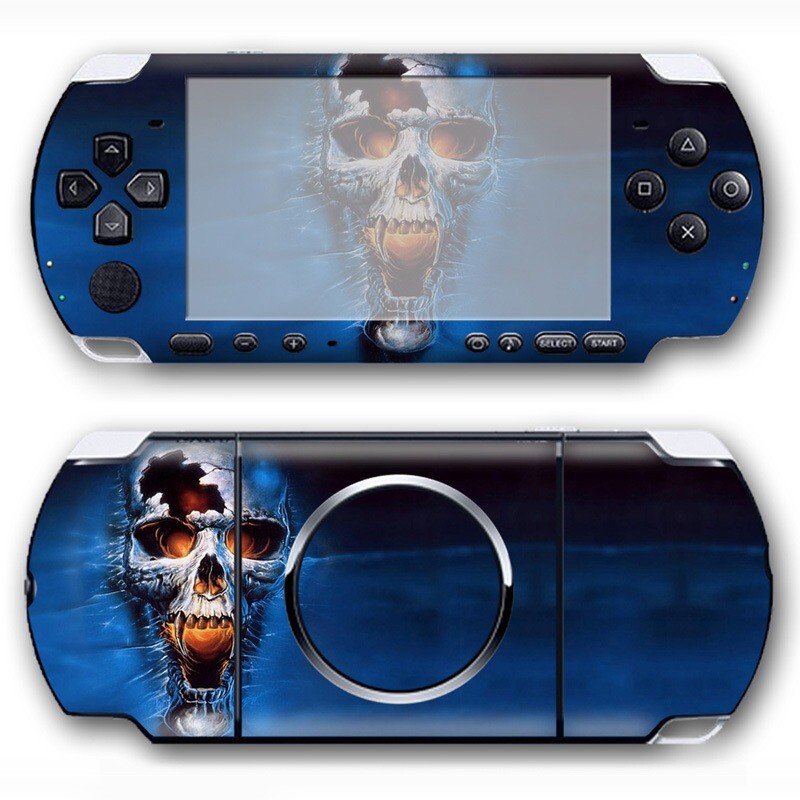 Skull 108 Console Vinyl Wallpaper Decal Skin Sticker for Sony PSP 3000 ...