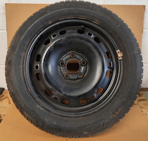 FULL SIZE SPARE WHEEL & TYRE 195 55 R15 - VW SEAT POLO IBIZA FABIA ...