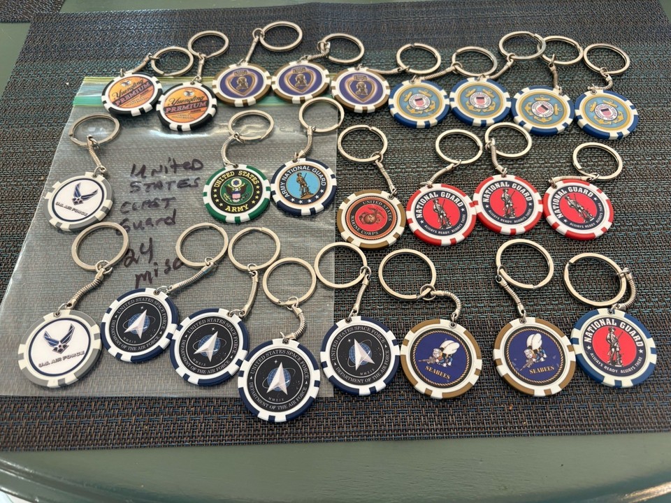 24 Army, Navy, Marines, Air Force, National Guard, Coast Guard, Space ...