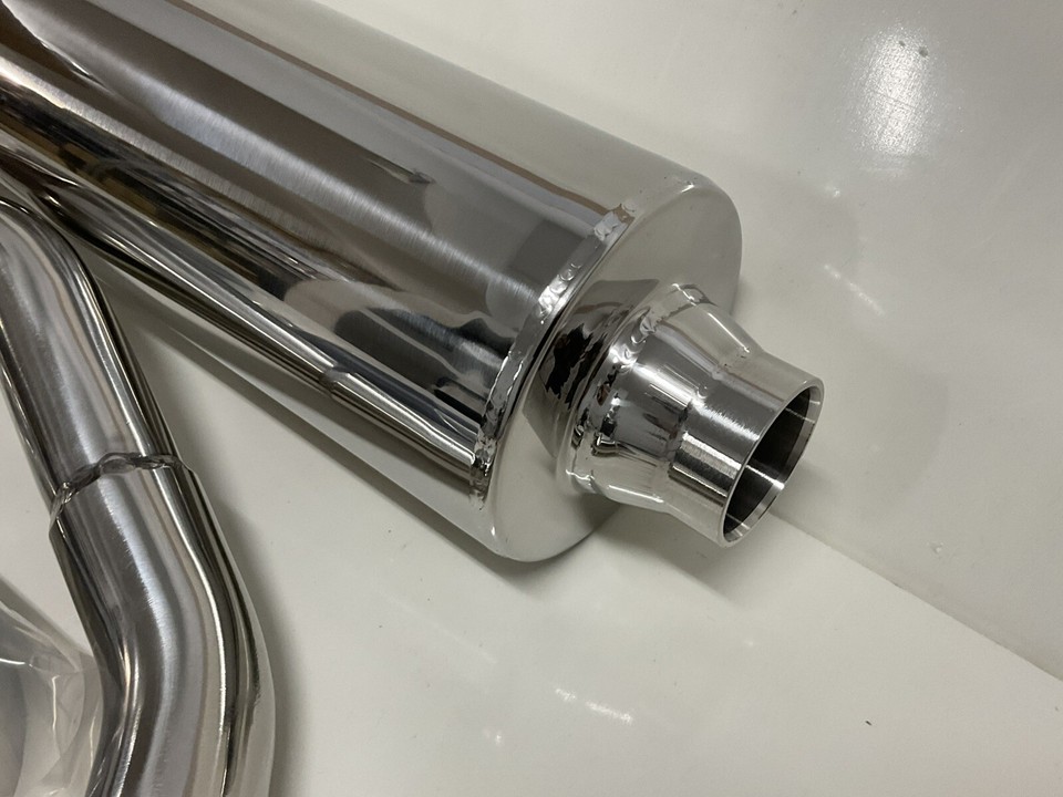 GY6 150cc Chuma 200cc EFI Welded Stainless Exhaust System CSRK Round | eBay