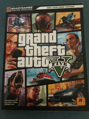 Grand Theft Auto Five GTA 5 Bradygames Signature Series Guide Book PS3 ...
