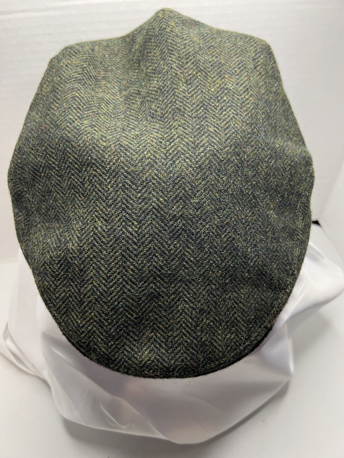 VOBOOM MENS IVY CAP 50% WOOL HERRINGBONE TWEED GATSBY Newsboy Hat 7-7 1 ...