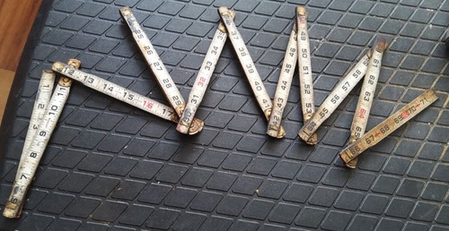 Lufkin Red End Folding Ruler 6 Foot Model 066f as pictured Dk33-2 | eBay