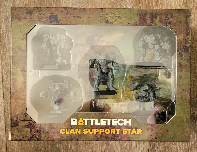 Battletech Forcepack Clan Support Star (catalyst Game Labs) for sale ...
