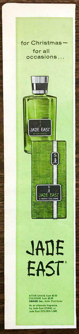 1968 Jade East After Shave Cologne Print Ad For Christmas For All ...