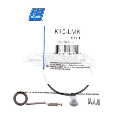 Original Walbro K10-LMK Reparatursatz Vergaser LMK 26 LMK-26-1 Dichtung ...