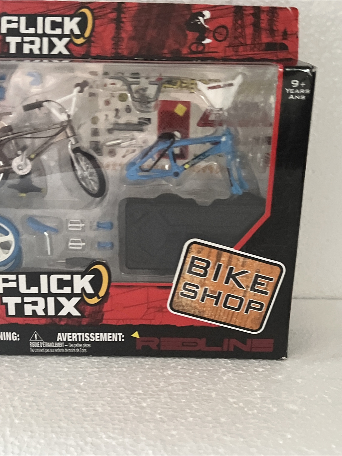 FLICK TRIX BMX BIKE SHOP SET - REDLINE - OLD SCHOOL - BRAND NEW ...