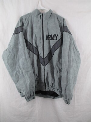 IPFU Jacket Large Long Reflective PT Wind Breaker Army Digital USGI | eBay
