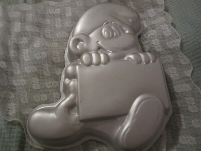 Vintage 1983 Wilton Smurf Cake Pan, Peyo Little Blue Cartoon Comic | eBay