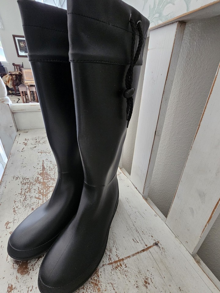 Women's Packable Tall Rain Boots Ultra Lightweight Flat Wellies Asgard ...