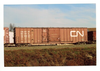 Canadian National Boxcar #598127 ORIGINAL 4 x 6 Color Photo Print | eBay
