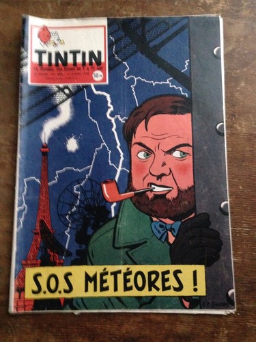 journal tintin 488 (1958) couverture E P Jacobs côte BDM 20e | eBay