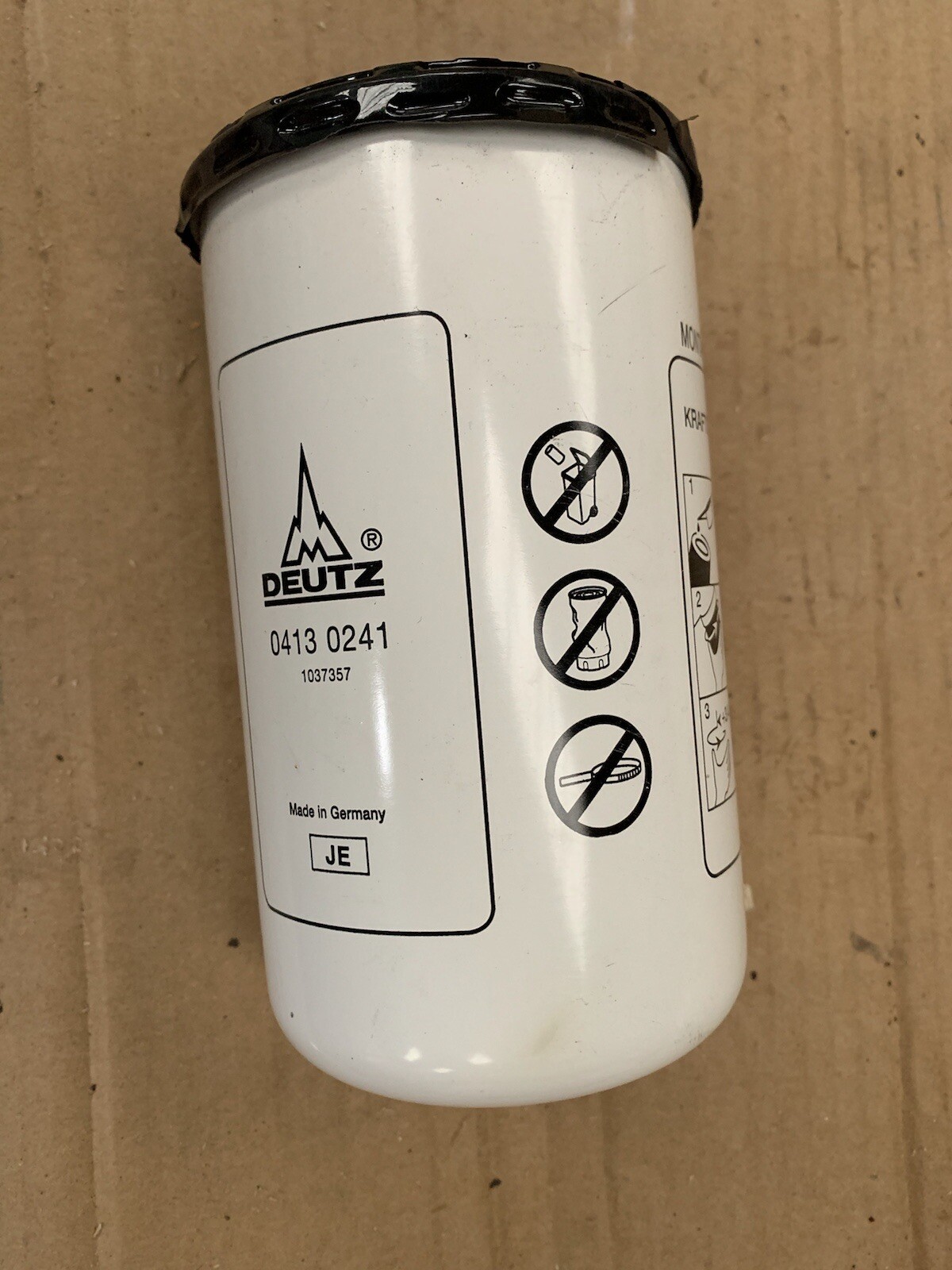 04130241 Pre Fuel Filter Genuine for DEUTZ Tcd3.6 & Tcd2.9 Engines for ...