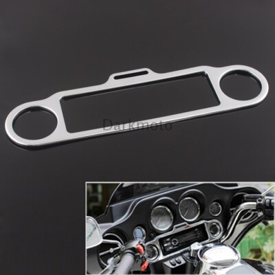 Chrome Stereo Accent Trim Ring Cover Protector Fit For Harley Street ...