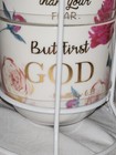Stackable Sweet Living Collection Set of 4 Mugs Spiritual Sayings New ...