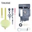 Takane Pendulum Clock Movement Kit with Hands, Rod & Bob, Multiple ...
