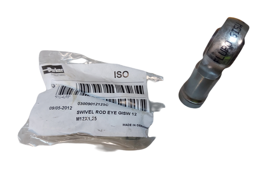Fluro Rod end with spherical bearing Swivel Rod EYE GISW 12 M12x1,25 ...
