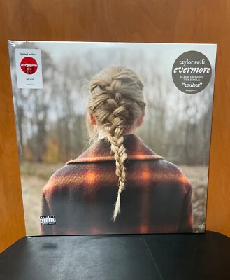 Taylor Swift Evermore Target Exclusive Red Vinyl Record 2 LP - New ...