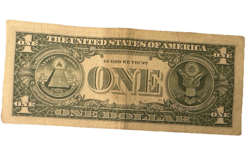 OVER INK ERROR $1 DOLLAR BILL - UNIQUE RARE COLLECTIBLE 2019 USD | eBay