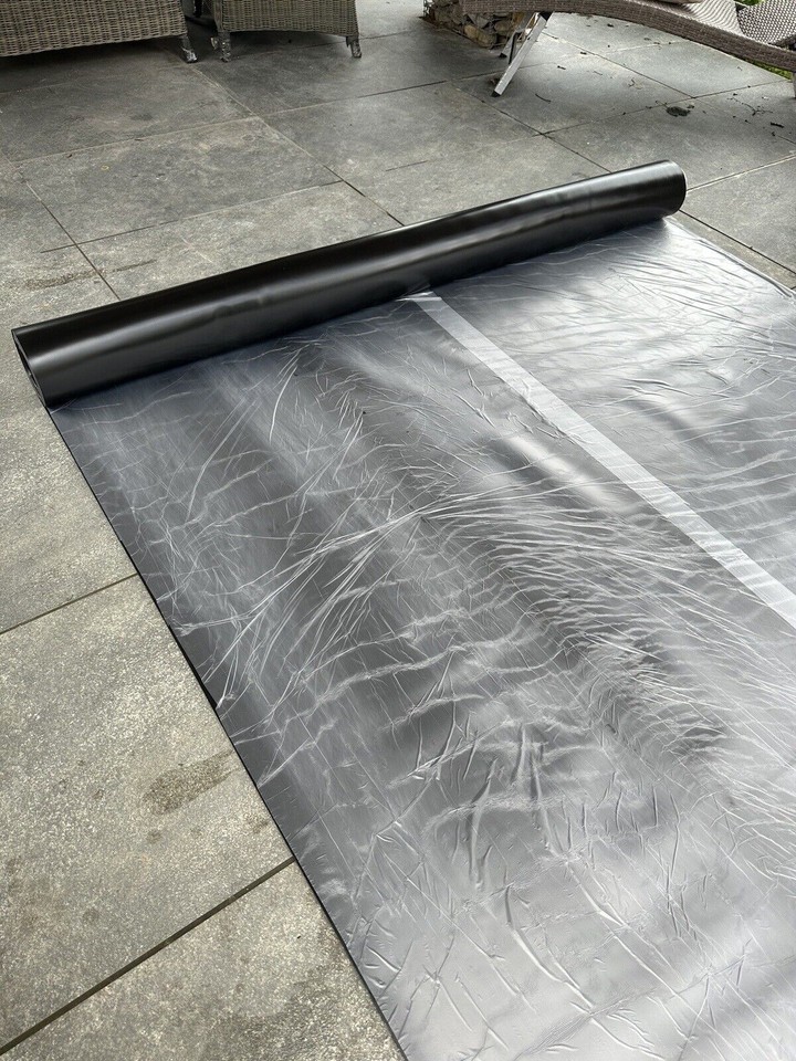 Firestone Rubber Roofing EPDM 1.5mm Rubbercover Regular Flat Roof Shed ...