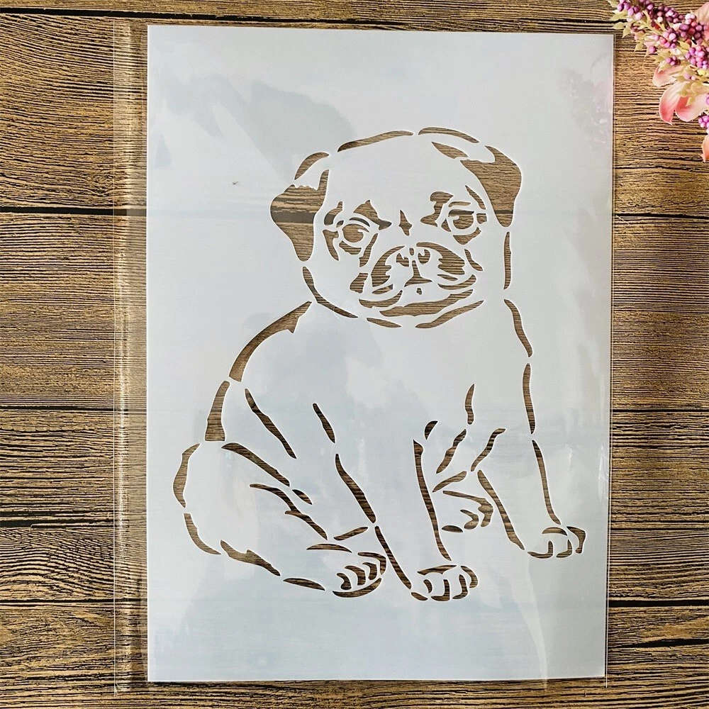 Cute Dog Stencil