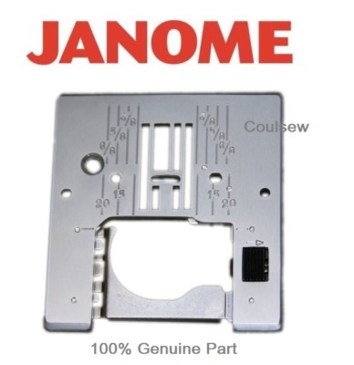 JANOME NEEDLE PLATE Fits Machines 4800 CXL301 8077 DC4100 SL30x DC3050 ...